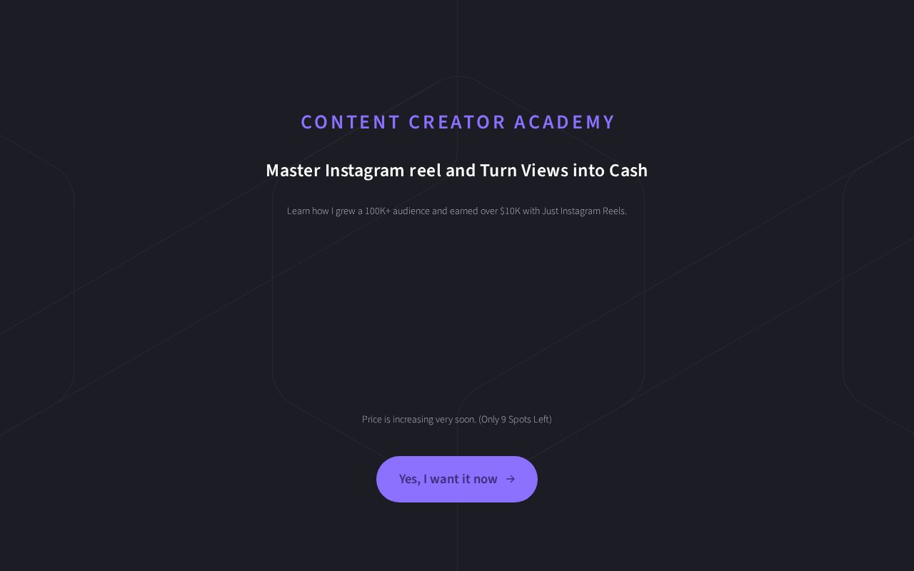 Content Creator Academy